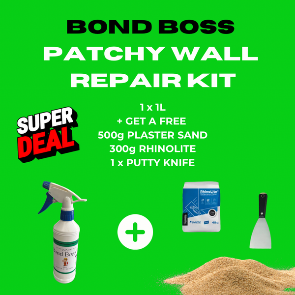 Bond Boss™ - Patchy Wall Repair Kit