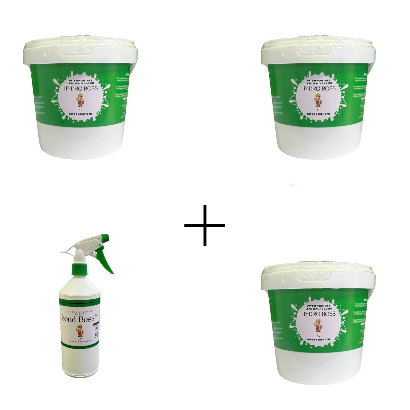 HydroBoss™ – Waterproofing Sealing Agent (2L + 2L FREE ) – Bond Boss
